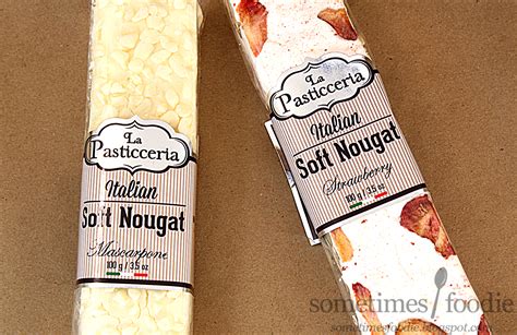 Sometimes Foodie La Pasticceria Italian Soft Nougat Strawberry
