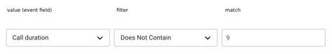 Automations Filters