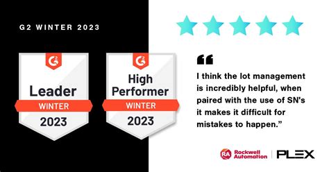 Plex By Rockwell Automation On Linkedin The G2 On Plex Smart Manufacturing Platform