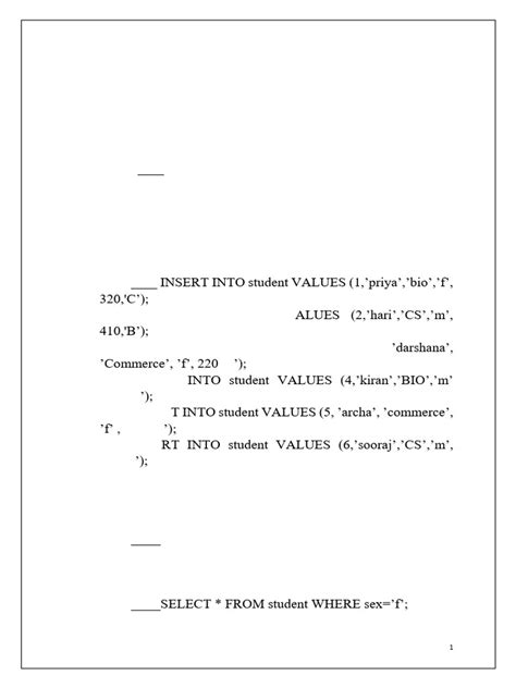 Dbms Input Pdf