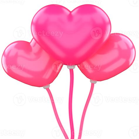3d Illustration Love Baloon 55688527 Png