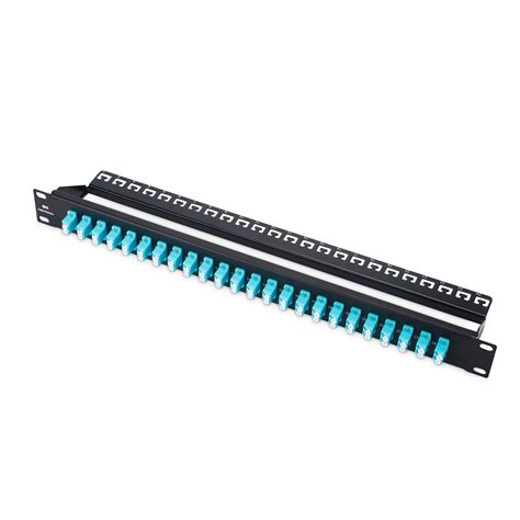 1u 19 48 Fibers Lc To Lc Om3 Om4 Multimode Fiber Patch Panel