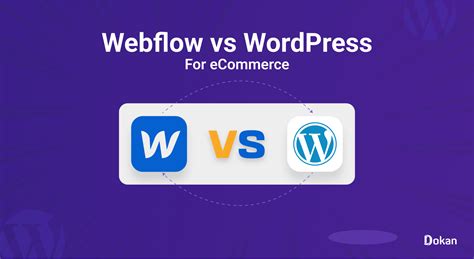 Webflow Vs Wordpress For Ecommerce A Detailed Comparison