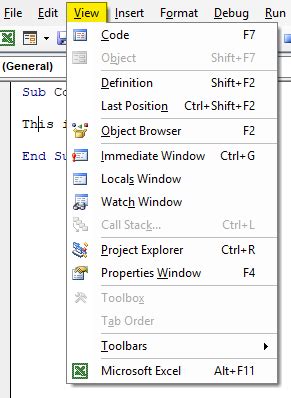 VBA Comment How To Comment In Excel Using VBA With Examples
