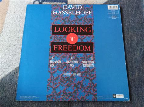 David Hasselhoff Looking For Freedom Maxi Version