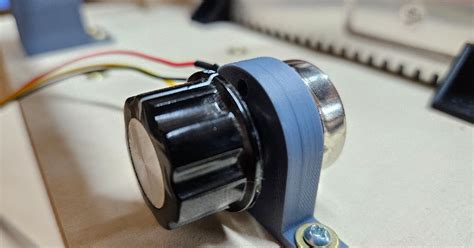 Potentiometer Mount By Greg M Download Free Stl Model