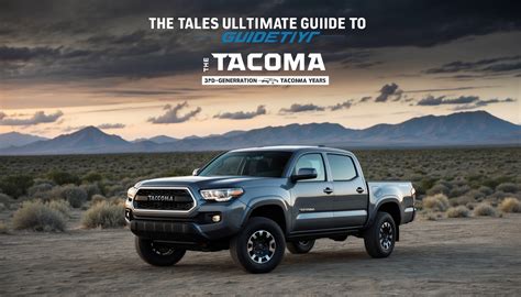 Ultimate Guide To 3rd Generation Tacoma Years Torque Feed