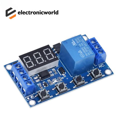 dc 6 30v support micro usb 5v led display automation cycle delay timer