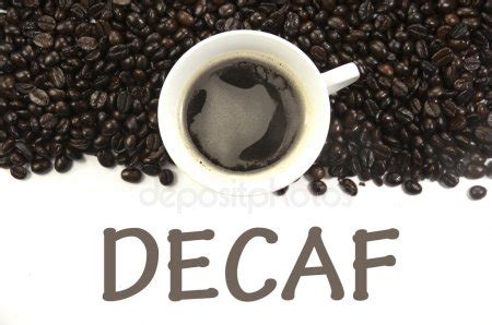Decaf Coffee Sign Stock Photo Flytosky11 24414823