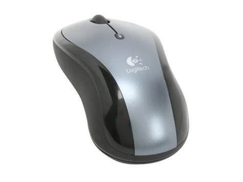 Logitech Lx6 Gray Black Cordless Optical Mouse