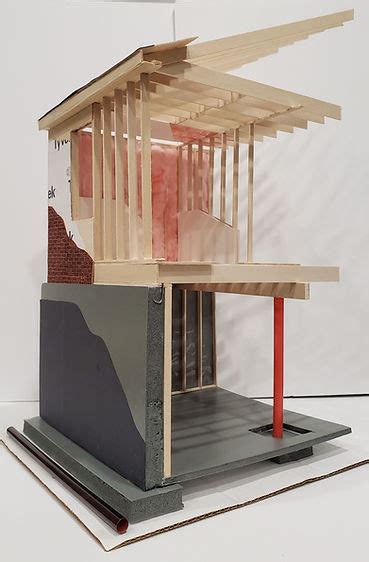 Timber Frame Model Saba Ali Design