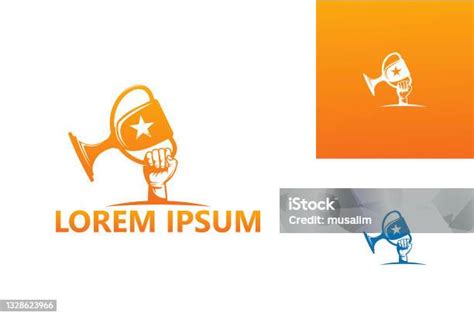 승리 로고 템플릿 디자인 벡터 엠블럼 디자인 개념 창조적 인 기호 아이콘 Championship에 대한 스톡 벡터 아트 및 기타 이미지 Championship 개념