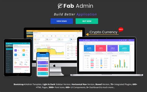Best Crypto Dashboard Admin Templates