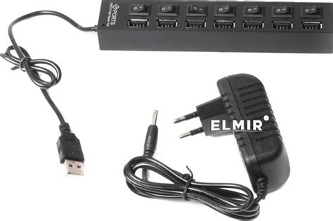 Концентратор USB2.0 Gembird UHB-U2P7-02 купить | ELMIR - цена, отзывы ...
