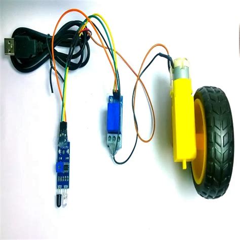 automatic breaking system using ir sensor diy experiments science stem kit assembled 100