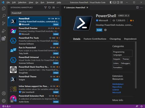Visual Studio Code Powershell Extension Download Offline Templates
