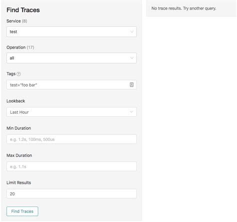 Tag Search Does Not Support Spaces In Value Issue Jaegertracing Jaeger Ui GitHub