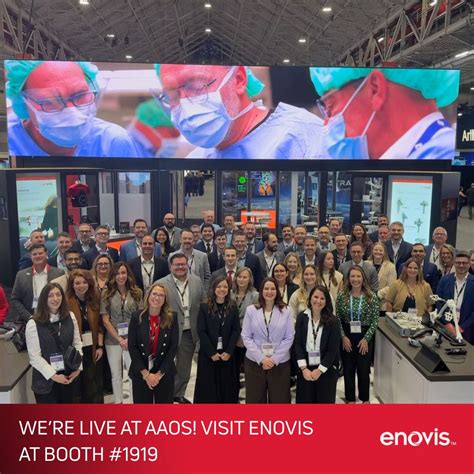 Aaos2026 Enovis Medtech Creatingbettertogether Orthopedics Enovis