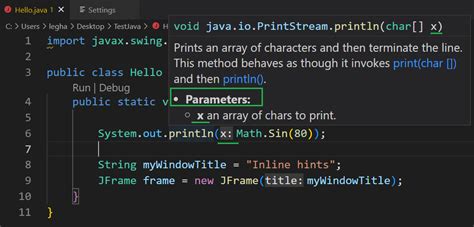 Visual Studio Code How To Disable Inline Hints On VSCode Java Stack Overflow