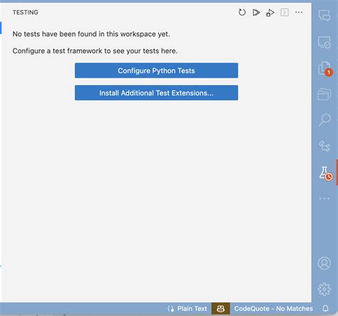 Test Explorer Waiting On Test Provider Issue Microsoft Vscode GitHub