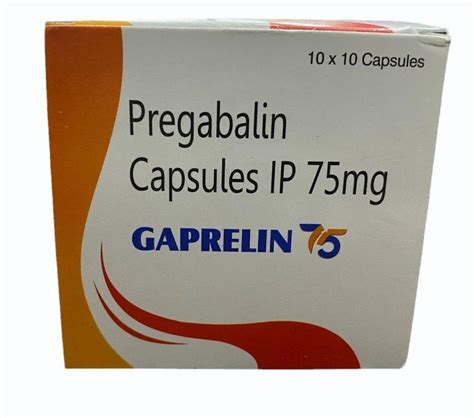 Pregabalin 75 Mg Capsule At ₹ 300box Pregabalin Capsules And Tablets