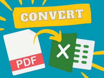 PDF File Converted In Excel Upwork