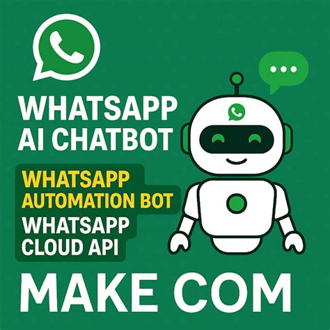 Create Whatsapp Ai Chatbot Whatsapp Automation Bot Whatsapp Cloud Api Make Com By Danielbola12