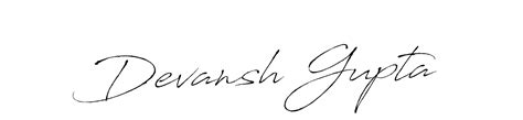 87 Devansh Gupta Name Signature Style Ideas Creative Online Signature