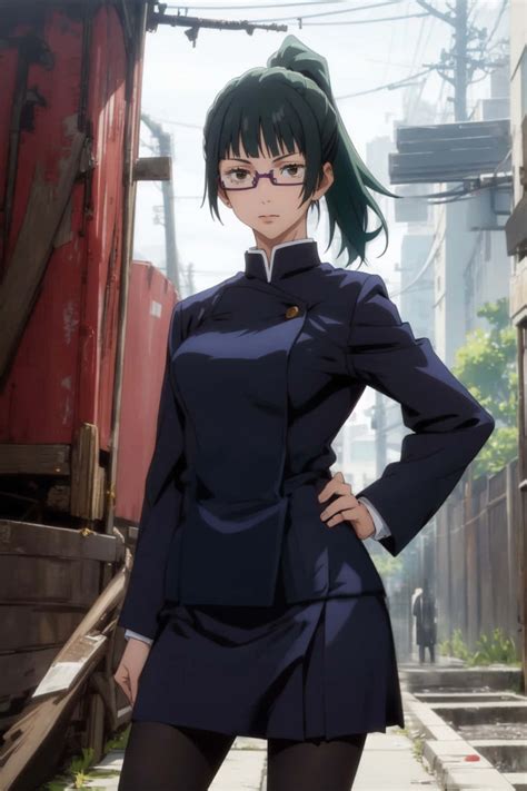 Download Maki Zenin Anime Character Wallpaper Wallpapers Com