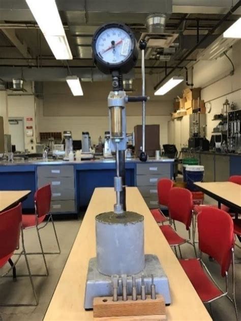 Setting Time Test Setup Download Scientific Diagram