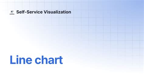 Line Chart Self Service Visualization