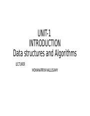 Understanding Data Structures And Algorithms Types Structures Course Hero