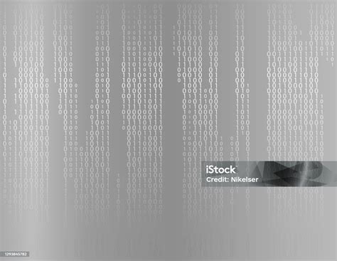 화면의 흰색 배경에서 격리된 두 개의 이진 숫자 0 및 1이 있는 바이너리 코드 배경의 스트림입니다 추상 데이터 및 기술 암호 해독 및 암호화 매트릭스 매트릭스 배경 벡터