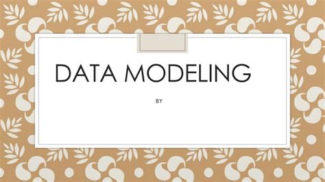 Data Modelingentity Relationship E R Models Uml Unified Modeling