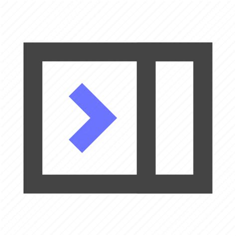 Menu Website Sidebar Dashboard Dock App Right Icon Download On Iconfinder