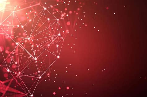 Premium Photo Abstract Geometric Background Dot And Line Connect Digital Technology Plexus