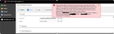 Error Sap Dbtech Jdbc Cannot Connect To Jdbcsapxxxx30015