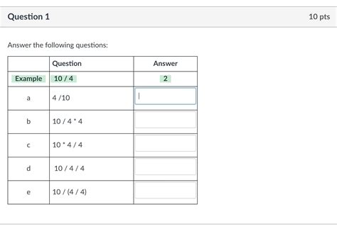 Final Question Arithmetic Operators Are Available In Chegg