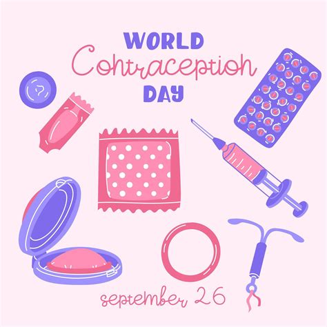 World Contraception Day September 26th Various Contraceptives For