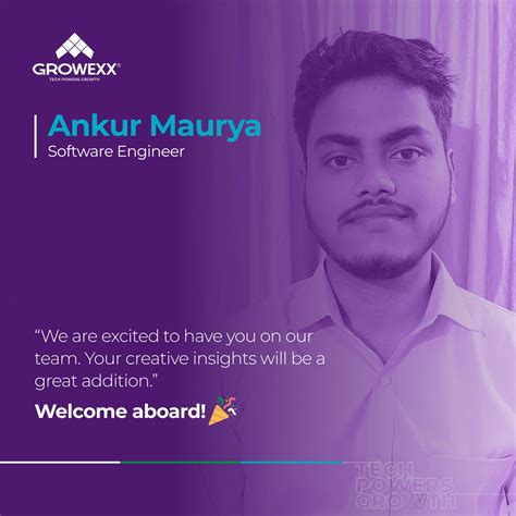 Growexx On Linkedin Joingrowexx Welcomeaboard Welcometotheteam Teamawesome