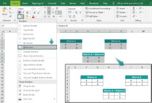 Border In Excel Shortcut How To Create Add Remove Borders