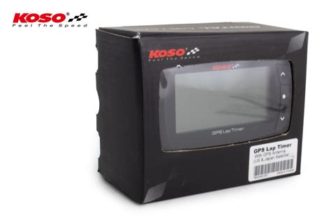 GPS Lap Timer Koso Europe English