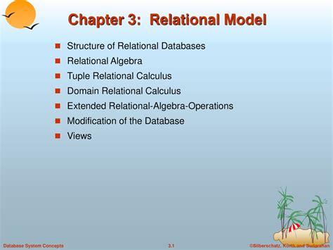 Chapter 3: Relational Model - ppt download