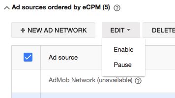 AdMob Mediation Android And IOS How To Force A Network To Test It Stack Overflow