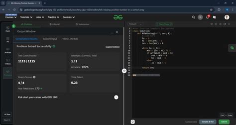 navaneeth tulasi das seerla on linkedin geekstreak2024 geeksforgeeks codingchallenge gfg160