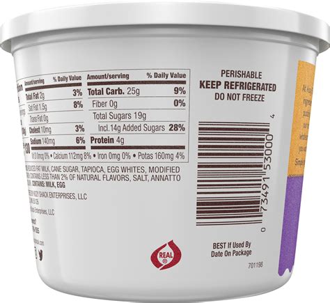 Tapioca Pudding Nutrition Facts