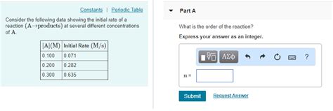solved constantsi periodic table parta consider the