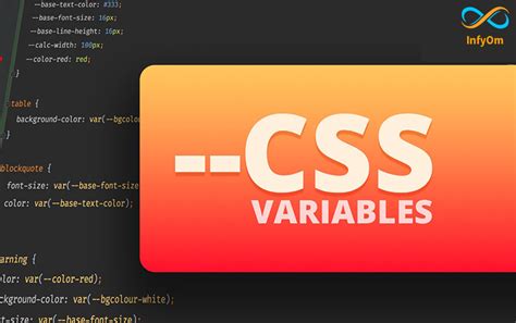 Why Should Use CSS Variables