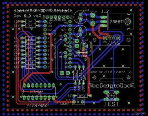dram tester for 64k x 1 4164 and 4864 ram share project pcbway
