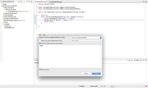 Java Invoke Aws Lambda From Eclipse Invalidrequestcontentexception Stack Overflow